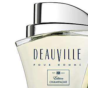 Michel Germain Deauville Pour Homme Eau de Toilette Spray Men's Cologne, Top Notes of French Sage, Clementine, Fresh & Sophisticated Blend for Him, 2.5 Fl Oz