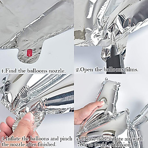 WERNNSAI Two Fast 2nd Birthday Party Supplies - Racing Car Theme Party Decorations for Boy Race Fans Including Happy Birthday Banner, ‘Two Fast’ Black Silver Mylar Foil Balloon, Latex Confetti Balloon