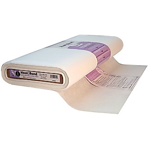 HeatnBond Fusible Interfacing Non-Woven Craft Extra-Firm 20" x 25 Yds, White