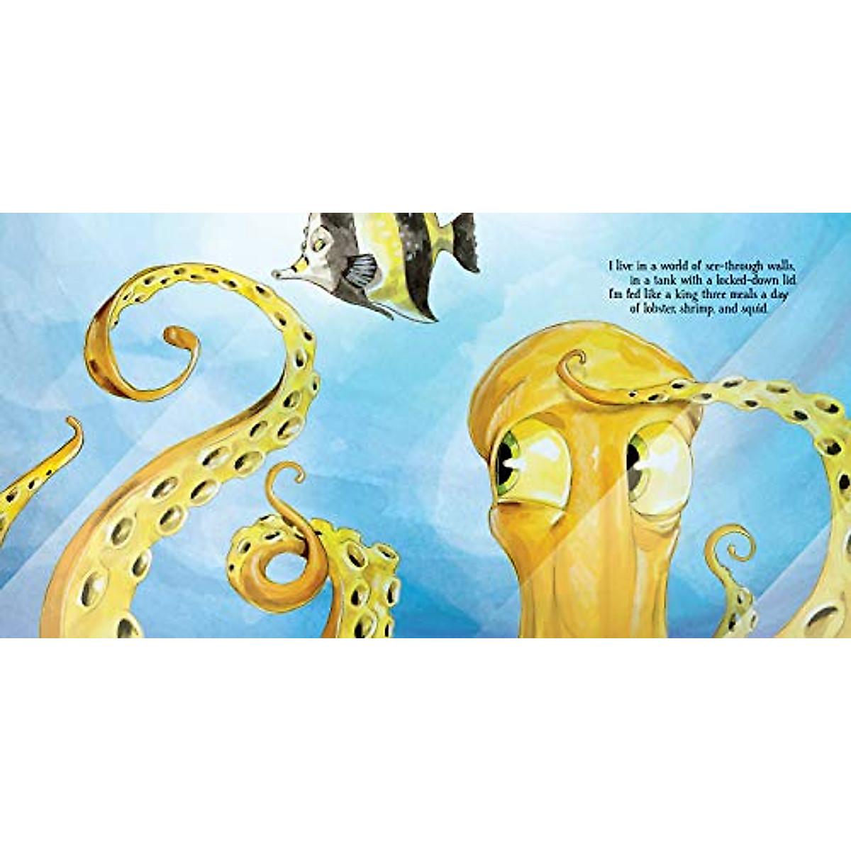 Inky the Octopus: The Official Story of One Brave Octopus' Daring Escape (Includes Marine Biology Facts for Fun Early Learning!)