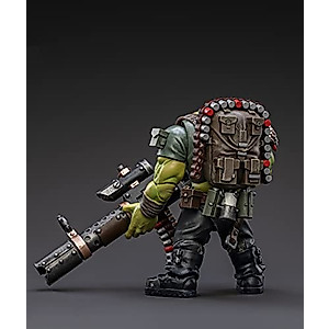 HiPlay JoyToy Warhammer 40K Ork Kommandos Snipa Boy Balrukk 1:18 Scale Collectible Action Figure
