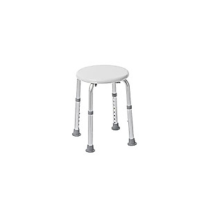 Drive Medical RTL12004KD Handicap Bathroom Stool, White