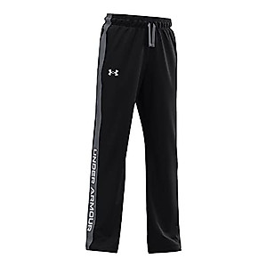 Under Armour Boys Brawler 2.0 Pants , Black (001)/White , X-Large