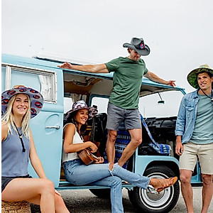 Peter Grimm, Grateful Dead Bucket Hat, Unisex (Jagger Bucket) Blue