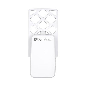 Dynatrap DT3007W Indoor Plug-in Flying Insect Trap for Flies, Fruit Flies, Moths, Gnats, and Other Flying Insects - 1 White Device + 2 Glue Cards