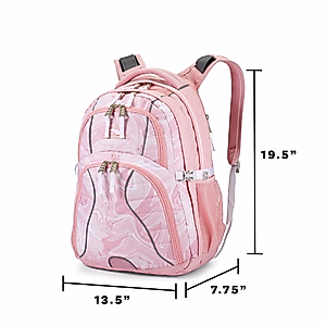 High Sierra Swerve Laptop Backpack, Black, One Size