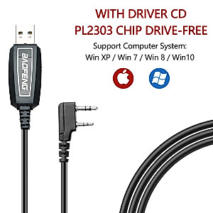 BaoFeng UV-S9 Plus 8W Ham Radio High Power Tri-Power Portable Two Way Radio with Extra 2200 mAh Battery,USB Charger Cable,Programming Cable,Speaker Mic Full Kit