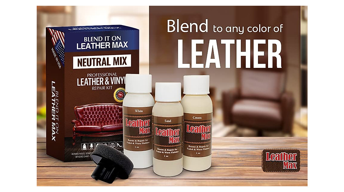 Leather Max Quick Blend Repair Kit for Leather & Vinyl Restoration