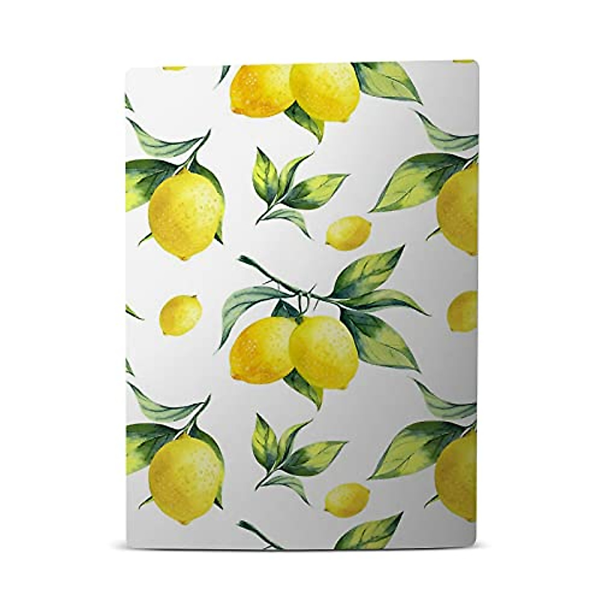 Head Case Designs Officially Licensed Haroulita White Lemons Art Mix Vinyl Faceplate Sticker Gaming Skin Case Cover Compatible with Sony Playstation 5 PS5 Disc Edition Console & DualSense Controller