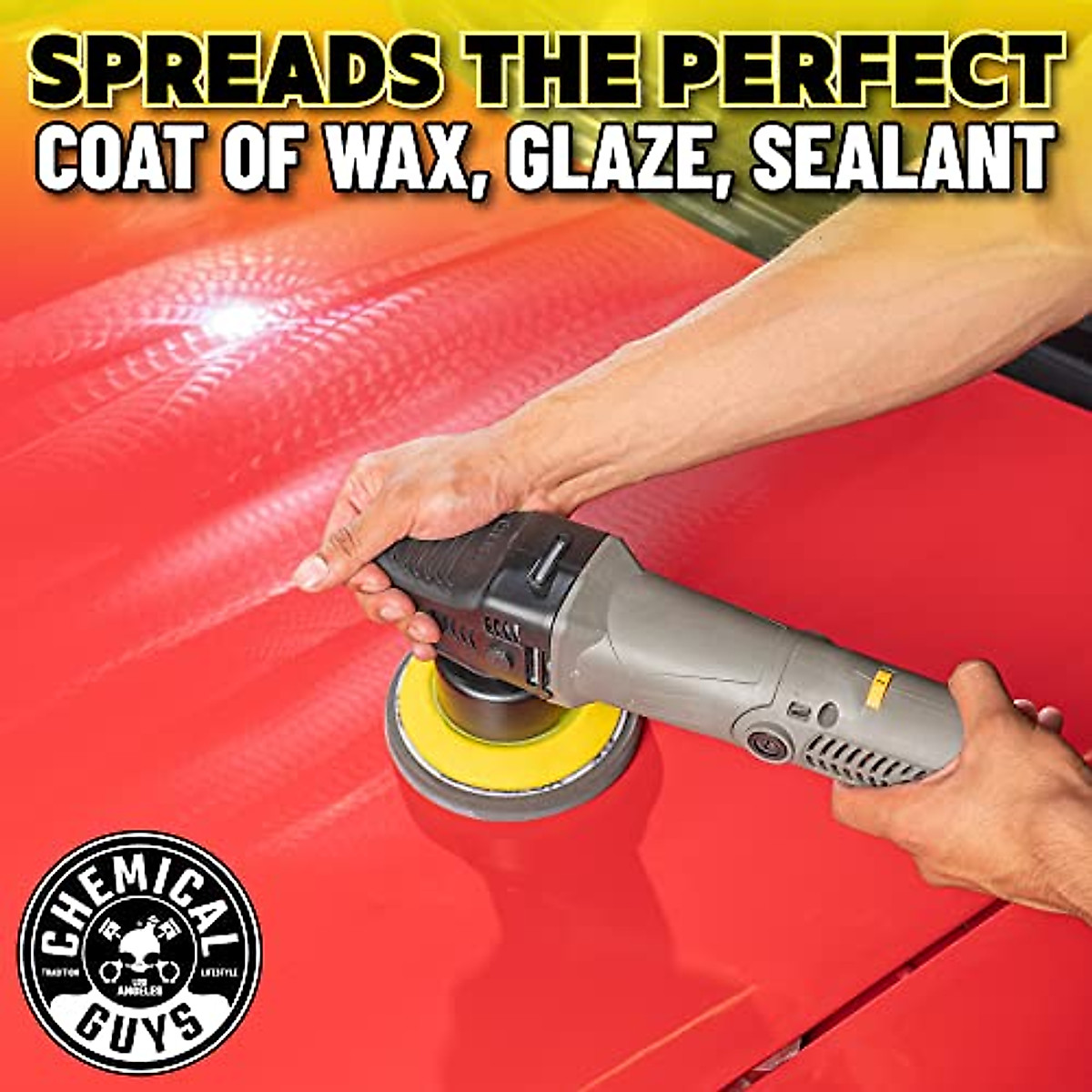 Chemical Guys HOL351 TORQX Random Orbital Polisher Complete Detailing Kit with Arsenal Range Polisher Bag - 13 Items