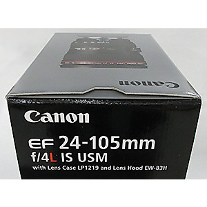 Canon 344B006 EF 24-105mm f/4.0 L is USM Lens (Certified Refurbished)