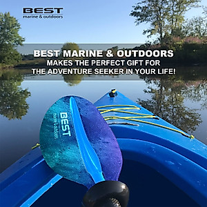 Best Marine and Outdoors Kayak Paddle, Carbon Fiber Shaft & Fiberglass Reinforced Polypropylene Blades, 220cm, 234cm, 250cm, Lightweight Kayak Paddles for Adults, Kayak Oar & Accessories