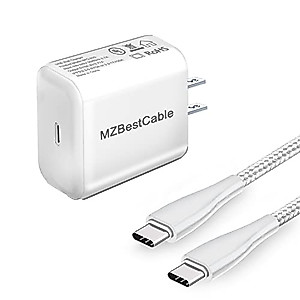 25W Super Fast Charging USB C Wall Charger and Cable for Samsung Galaxy S22/S22 Ultra/S22+/S23/S23 Plus/S21/S21 Ultra/S21+/S20/S20+/S20 Ultra/Note10/Note20/A53 A23 A23 A14 5G/Z Flip 3 4 5G/Z Fold 3 4