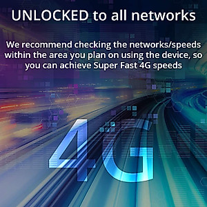 Huawei E5576-508 Unlocked 150 Mbps 4G LTE Mobile WiFi (for Norh and South America, Latin America, Caribbean, Venezuela, Mexico) (White)