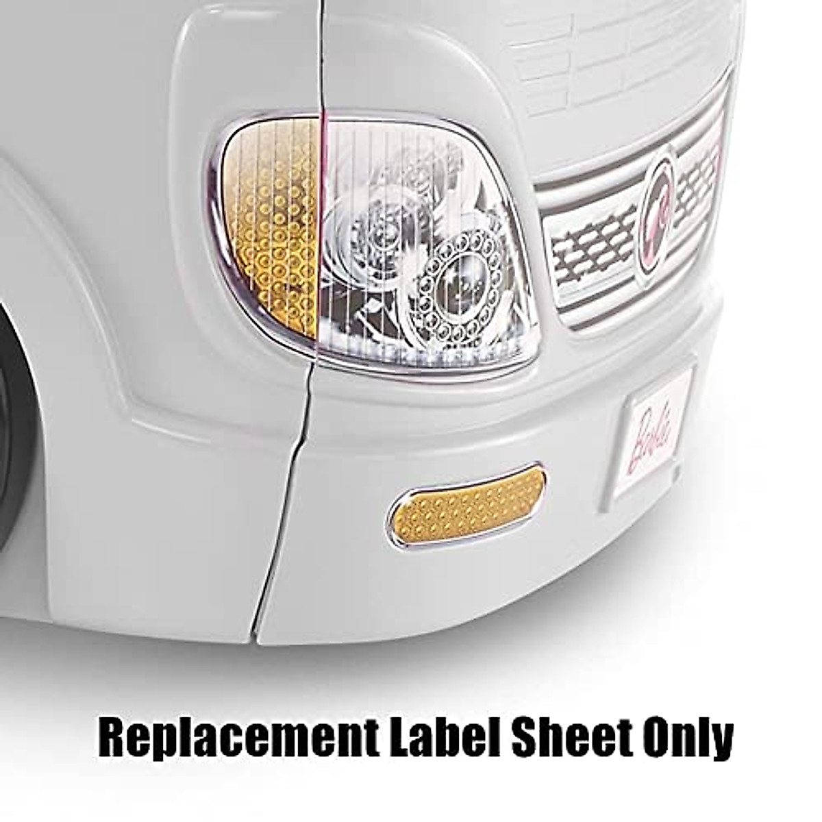Barbie Replacement Parts Camper Playset - FBR34 ~ Replacement Labels / Stickers ~ Set B