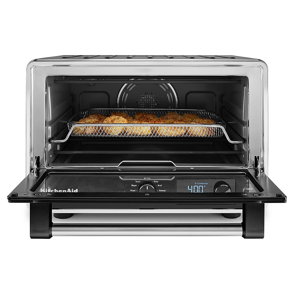 KitchenAid Digital Countertop Oven with Air Fry + 4-Slice Toaster Bundle