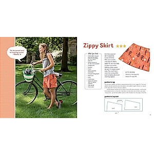 Sewing School ® Fashion Design: Make Your Own Wardrobe with Mix-and-Match Projects Including Tops, Skirts & Shorts