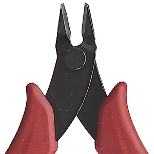 Klein Tools D275-5 Pliers, Diagonal Cutting Pliers with Precision Flush Cutter is Light and Ultra-Slim for Work in Confined Areas, 5-Inch