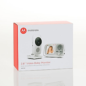 Motorola MBP483 2.8" Video Baby Monitor with Digital Zoom, Two-Way Audio and Room Temperature Display