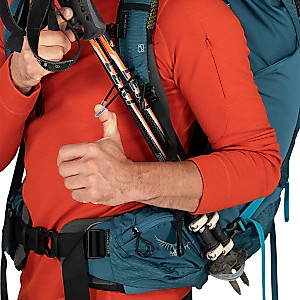 Osprey Atmos AG 50L Men's Backpacking Backpack, Mythical Green, S/M