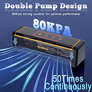 Vacuum Ultrasonic Jewelry Cleaner, 48KHZ Professional Jewelry Cleaning Ultrasonic Machine with 3 Time Modes, Portable Ultrasonic Cleaner