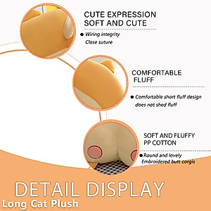 CHELEI2019 15.7" Corgi Butt Pillow Stuffed Animal Plush Hug Pillow Gift Toy for Car Sofa Cushion