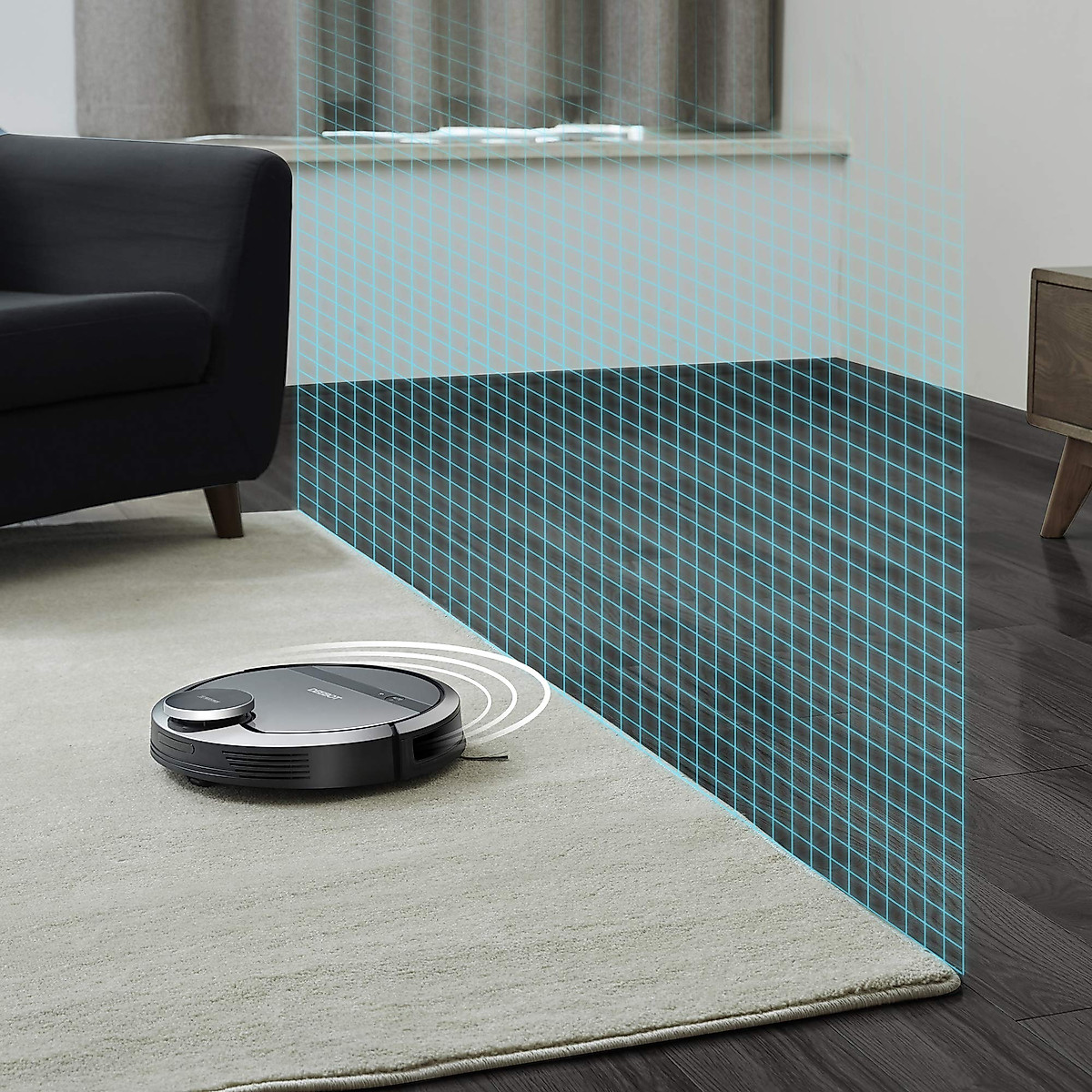 Ecovacs Deebot 901 Robotic Vacuum Cleaner with Smart Navi 3.0