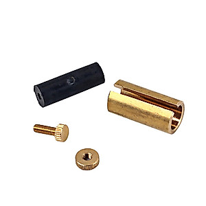 Cello Wolf Tone Metal Wolf Tone Mute Suppressor Tube for Cello Instrument Accessories 12mm (Gold)
