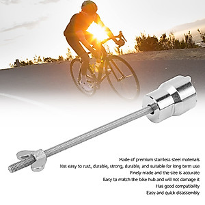 VBESTLIFE Bike Freehub Tool, Stainless Steel Hub Body Removal Installation Tool for MTB Road Bikes Repairing