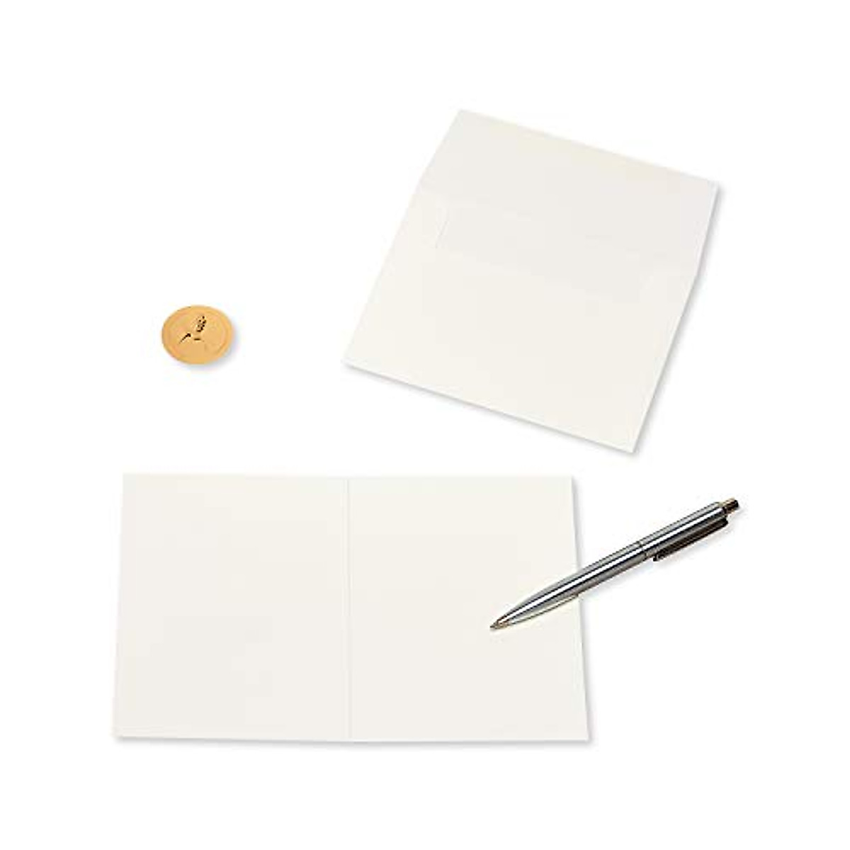 Papyrus Blank Romantic Card, Anniversary, Friendship (Heart)