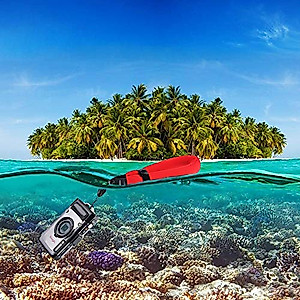 2 Pack Waterproof Camera Float Strap for Olympus TG-6 TG-5 TG-4 TG-3 TG-870 TG-860 Nikon W300 W150 W100 AW120 AW110 Canon D30 D20 Fuji Fujifilm XP140 XP130 XP120 XP90 XP80 & More Underwater Camera