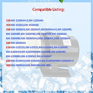 APTA92P10WD1 Pump Motor Assy comaptible with Hoshizaki PA0613,Fits Model KM-450 THRU KM-900 KML-600MAH URC-12F 120V 10W 0.4 Amp