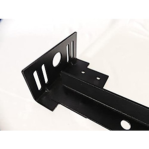 Tech Team Bed Frame Extension Set, Extend a Metal Bedframe to Meet a Headboard or Footboard, 2 Pieces, Hardware Included