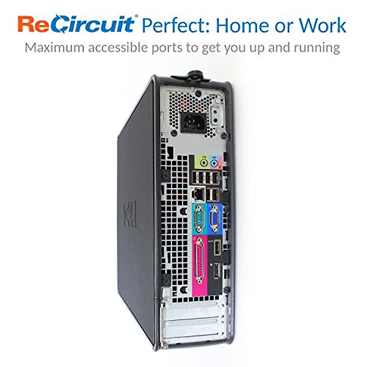 Office ReCircuit SFF Desktop - Intel Core 2 Duo 3.0GHz, 8GB RAM, NEW 1TB HDD, Dual Video, Windows 7 Pro 64-Bit, WiFi, DVD/CD-RW