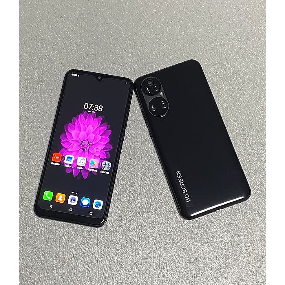 aderroo 6.52-inch Screen ，H22 Unlocked Cell Phone，2GB RAM, 16GB ROM，Supports 3GWCDMA : 850/2100MHZ Dual SIM Card Frequency Band，Front and Rear Camera ，Android Smartphone(Black