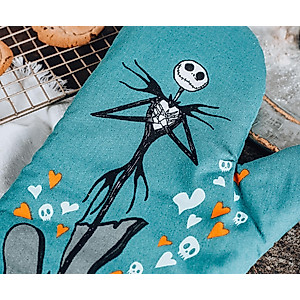 The Nightmare Before Christmas Jack and Sally Oven Mitt Glove