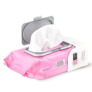 Collagen Cleansing Cloths and Makeup Removal Wipes 60 Ct.