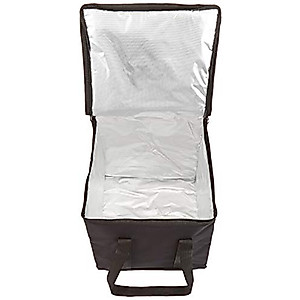 Pizza Delivery Bag,Insulated Bag, Thermal Bag, Food Delivery Bag Sturdy, Foldable, Washable, Catering, Food Delivery Bag Good for uber eats postmates (12''x12''x12)