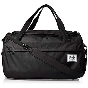 Herschel Outfitter Travel Duffel Bag, Black, 50.0L