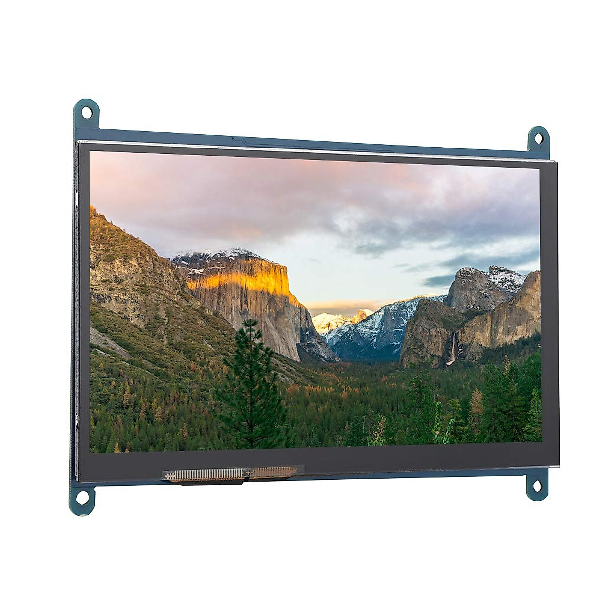 Display Screen for , 7-Inch LCD 1024x600 Ultra Hd Display Screen Capacitive Touch Screen Used As a Computer Monitor, Support for Win7 / Win8 / Win10 System