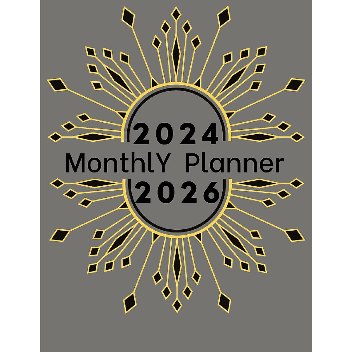 2024-2026 Monthly Planner 3 years: Agenda January 2024 to December 2026 Schedule Organizer and Appointment Notebook with Federal Holidays 3 Year Monthly Calendar.Size 8,5x11 inches
