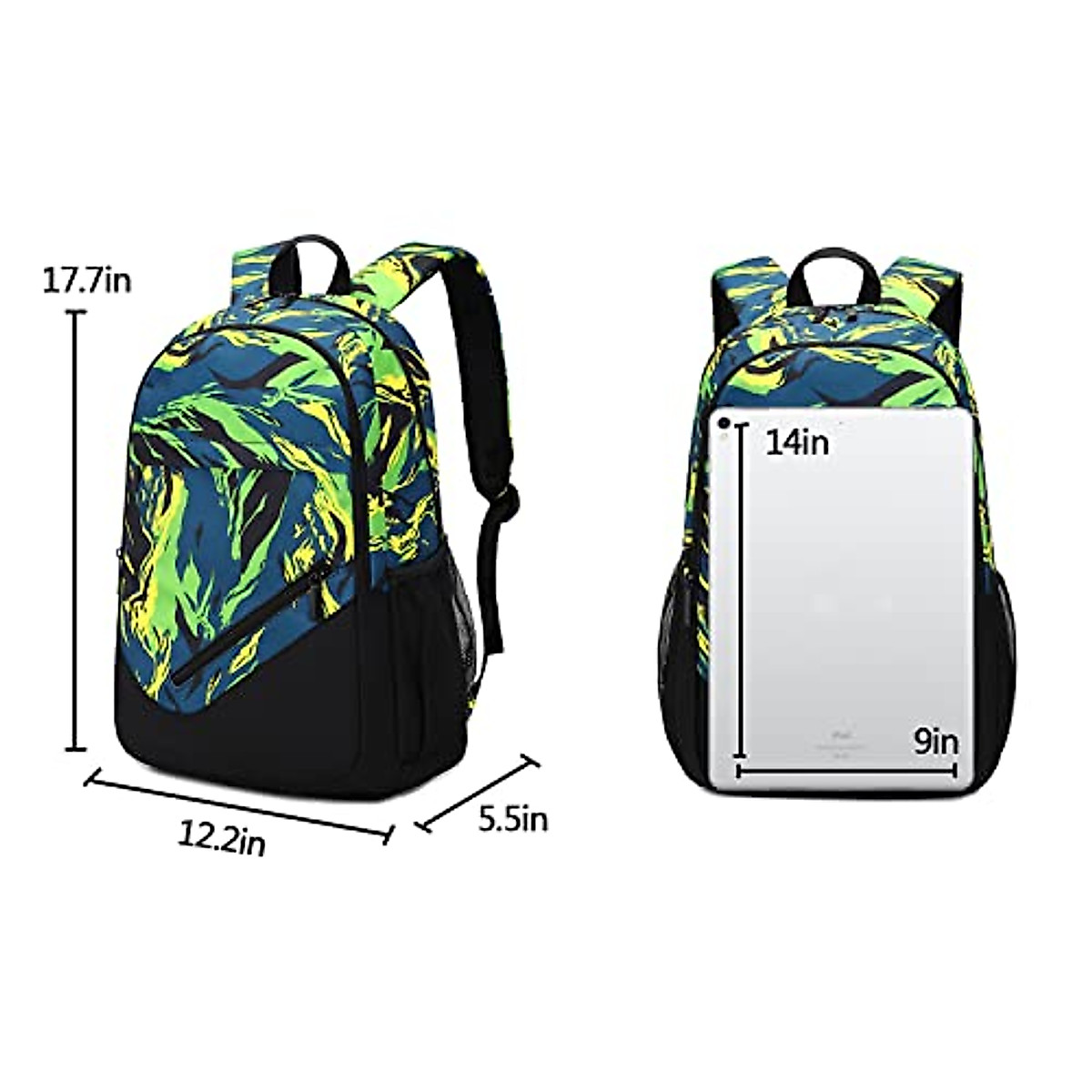 Sunborls Leisure Backpack Can carry 14inche Computer Lightweight Boy School Backpack