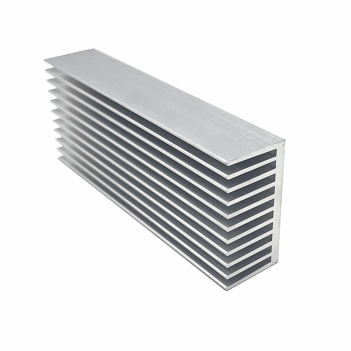 Awxlumv 2Pcs Aluminum Heatsink 100 x 40 x 20mm/ 3.94x1.57x0.79 inch Heat Sink Chipset Diffusion Cooling Fin Comb Heat Sinks Cooler for LED Peltier Thermal Module Tec1-12706 High Power Amplifi