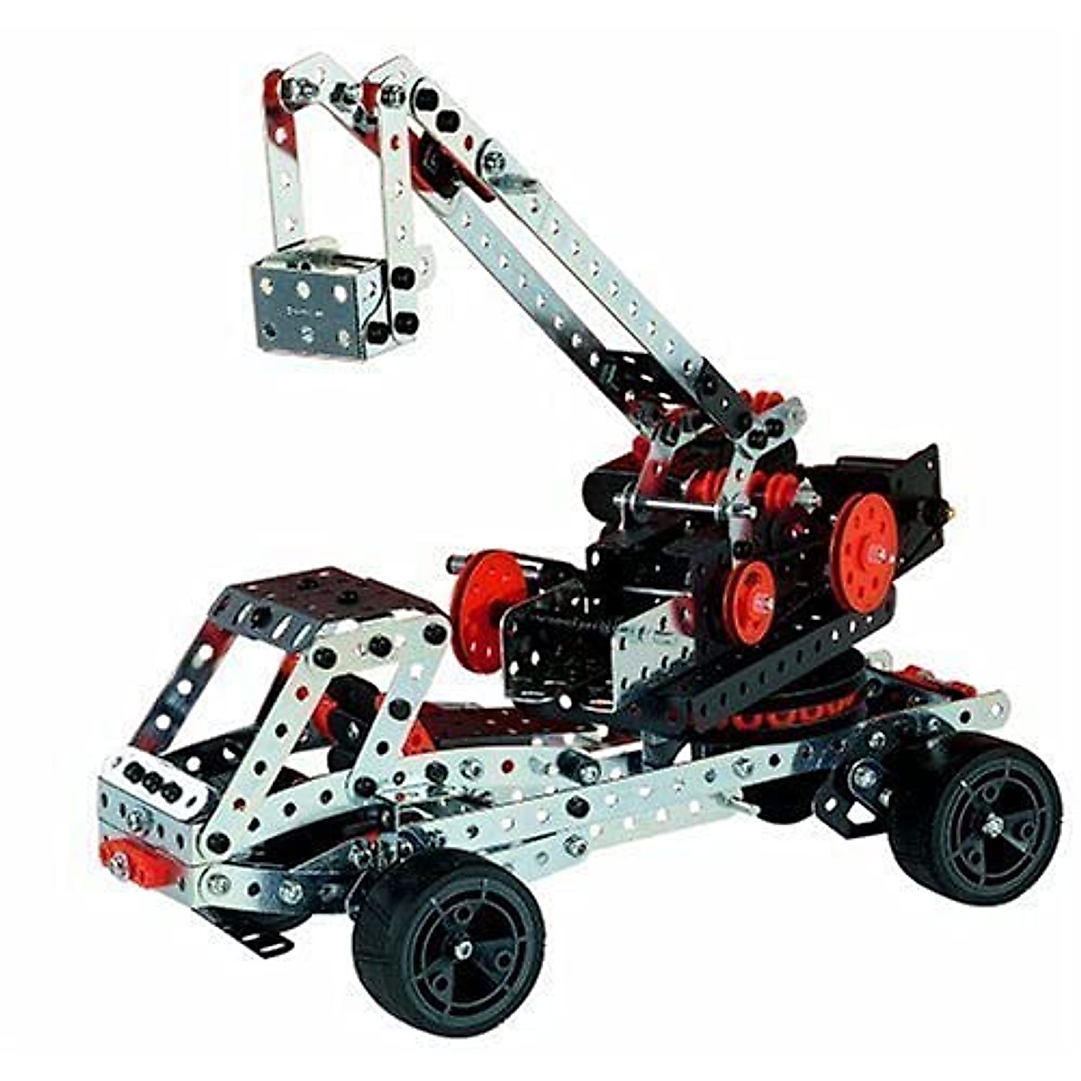 Meccano Erector Super Construction 25-in-1 Motorized Building Set, Steam Education Toy, 638 Parts, for Ages 10+