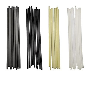 welding 40pcs 200mm Welding Rods Plastic Soldering Sticks Multi-color Solde Set for Welder Electrodes Car Bumper Kayak Repair Tools