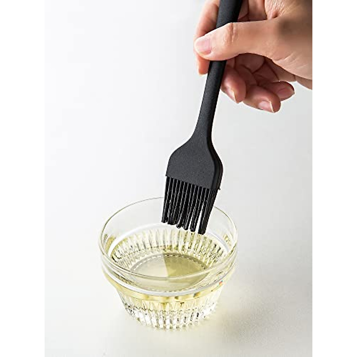 Ortarco Silicone Basting Pastry Brush for Baking Cooking Bbq Grill Spread Oil Butter Sauce 2 Pack