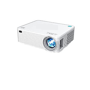 Smart WiFi LED Home Theater Portable 3D Projector Supports 4K 1080P projectors for Smartphones Projector (Color : JQ-A30-1, Size : EU Plug)