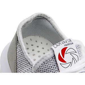 CAMVAVSR Men's Sport Shoes Non Slip Lightweight Breathable Mesh Soft Sole Run Walk Tennis Athletics Sneakers for Men Gray Size 13 Squat Weight Lifting Treadmill Shoes