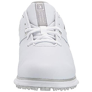 FootJoy Women's Pro|SL Previous Season Style Golf Shoes White/Silver/Grey, 5 M US