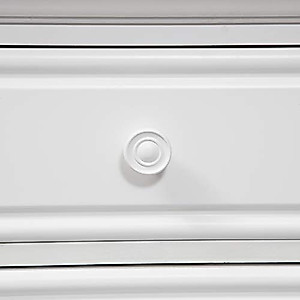 Liberty Furniture Industries Summer House 2-Drawer Night Stand, 24" x 17" x 27", Oyster White